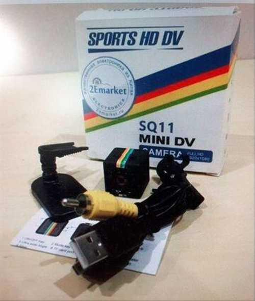 Мини видеокамера Sports HD DV SQ 11