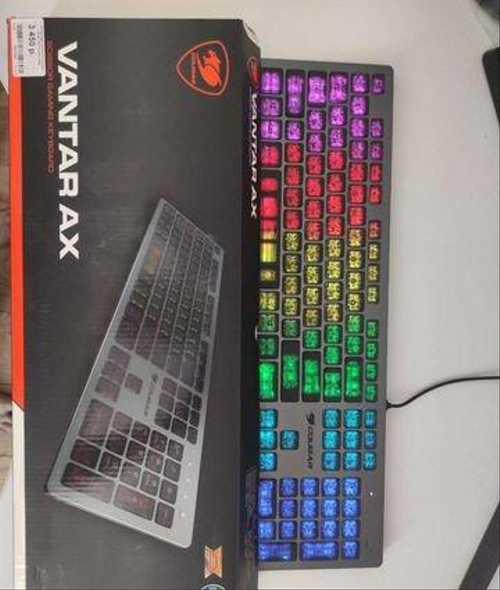 Клавиатура Cougar Vantar AX Scissor RGB