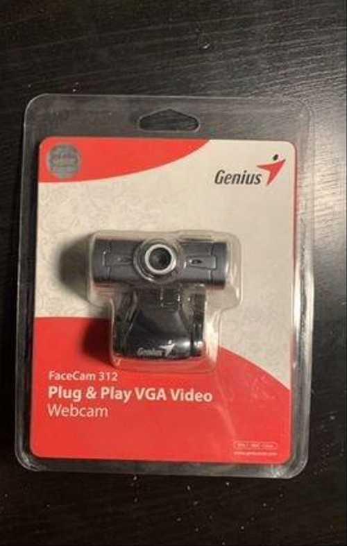 Веб-камера Genius Web-камера genius FaceCam 312, ч