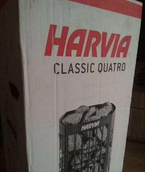 Harvia Новая электрическая каменка classic quatro