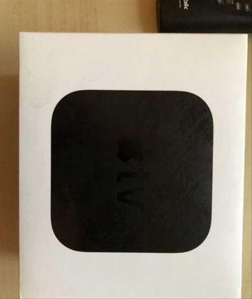 Коробка от apple TV 4k