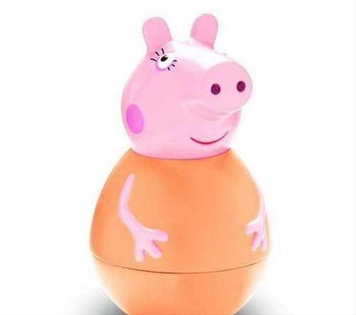 Peppa PIG. Игровой набор. Фигурка неваляшка Мама Пеппы 28797-no