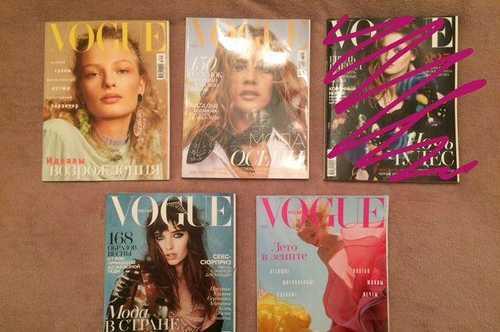 Журналы Vogue, Bazaar, Tatler, Shape - 2004-2020 г