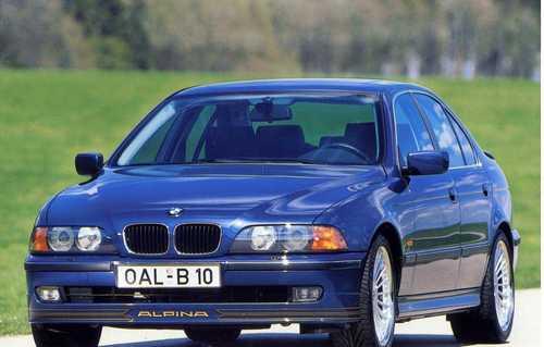 BMW E39/бмв Е39 Накладка на пер. бампер Alpina