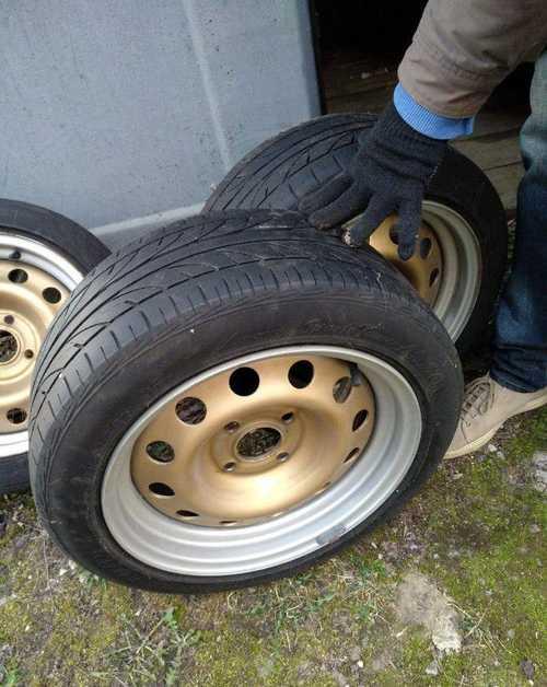 Комплект колес (шины, диски) Bridgestone R15