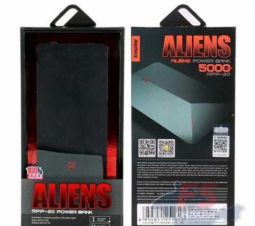 Внешний акб PowerBank Remax RPP-20 Alien Series 50