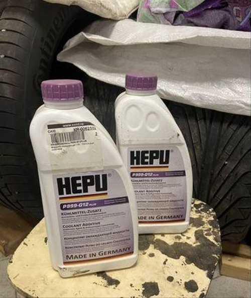 Антифриз Hepu g12+ 1,5л. фиолетовый концентрат