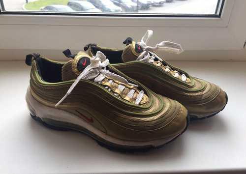 Nike Air Max 97 Metallic Gold кроссовки