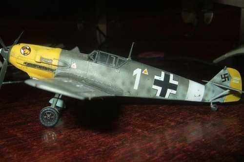 Модель Bf 109 E-7 trop