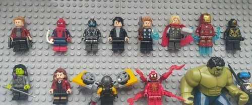 Lego Marvel Super Heroes: минифигурки