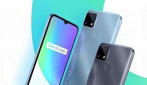 Realme C25S 128Gb Blue Новый смартфон