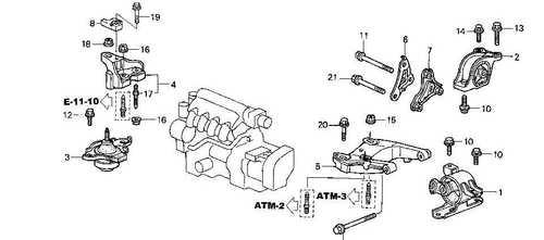Подушки двс Honda Jazz/Fit