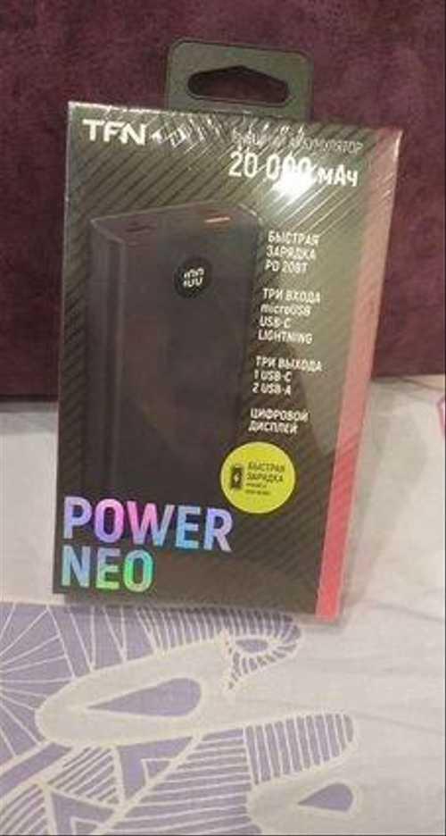 Внешний аккумулятор TFN Power neo