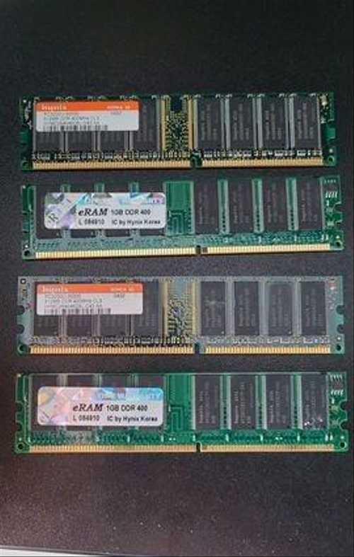 RAM Hynix PC3200 1Gb/512MBx2 400 MHz
