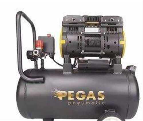 Бесшумный компрессор 25л. pegas pneumatic PG-802