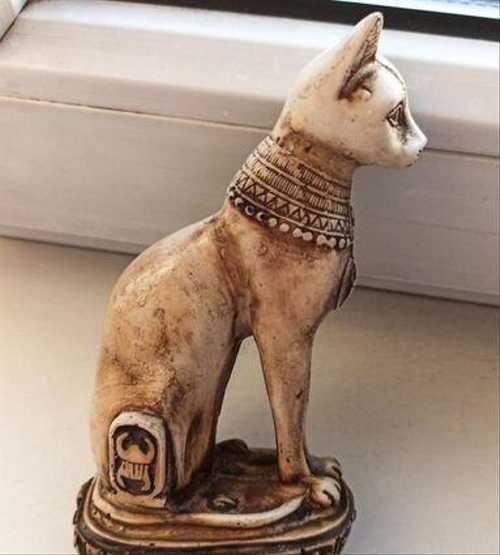 Сувениры кошка тарелка из Египта