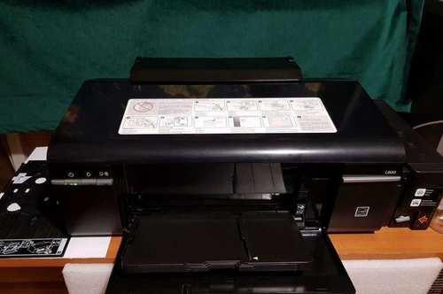 Принтер Epson L800 отличное сост дюзы 100