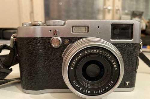 Фотокамера Fujifilm x100t + карта памяти