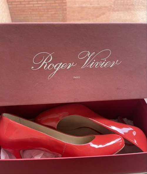 Туфли кожаные Roger Vivier Paris 38 размер
