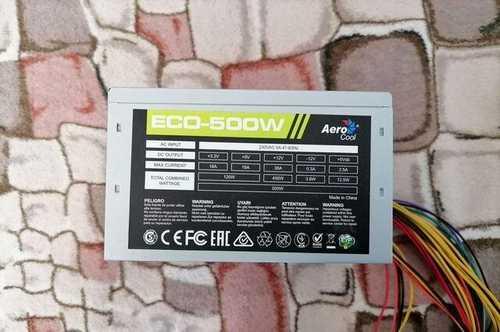 Блок питания Aercool Eco-500W
