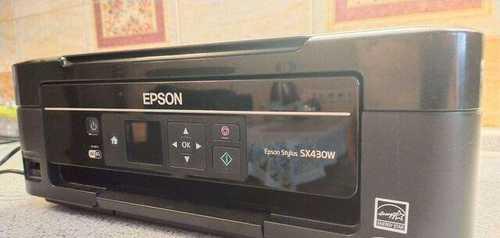 Принтер, сканер, мфу Epson stylus sx 430w с wifi