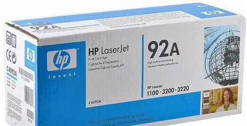 HP C4092A синий дизайн (дефект коробки)