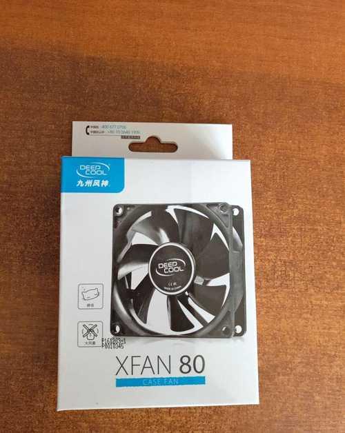 Вентилятор deepcool xfan 80