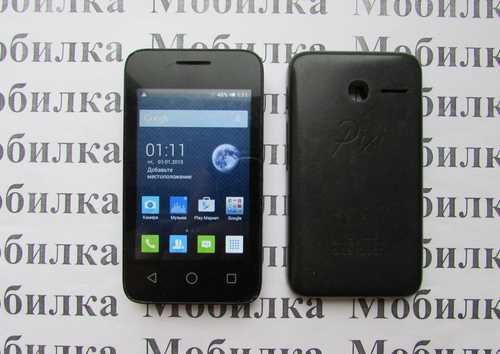 Телефон “Alcatel 4009D Pixi 3 (3,5)”, рабочий