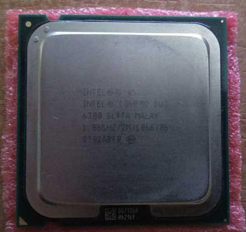 Intel Core2 Duo E6300 LGA775