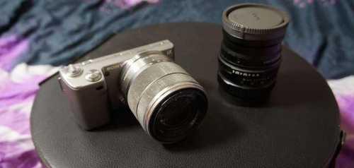 Камера Sony nex-5 + объектив