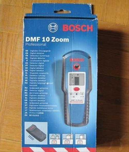 Детектор скрытой проводки Bosch DMF 10. Детектор проводки инструкция