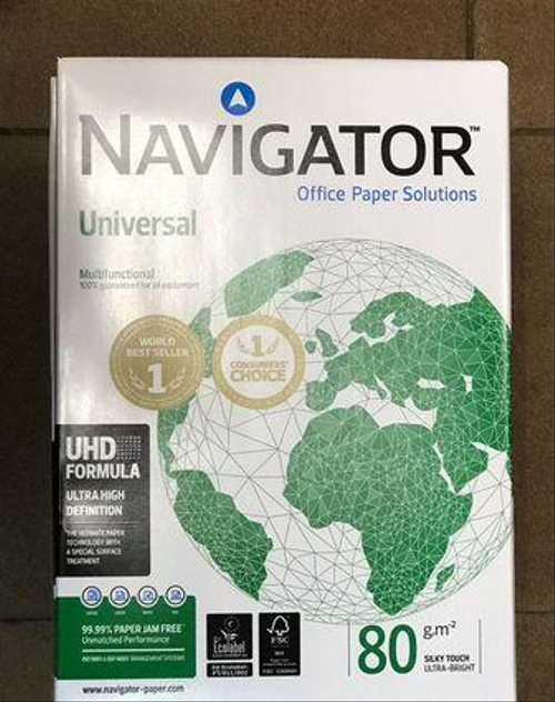 Бумага a4 navigator universal