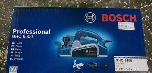 Электрорубанок bosch gho 6500