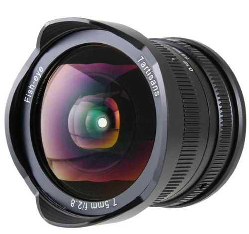 Объектив 7Artisans 7.5mm F2.8 Fisheye X-Mount Fuji