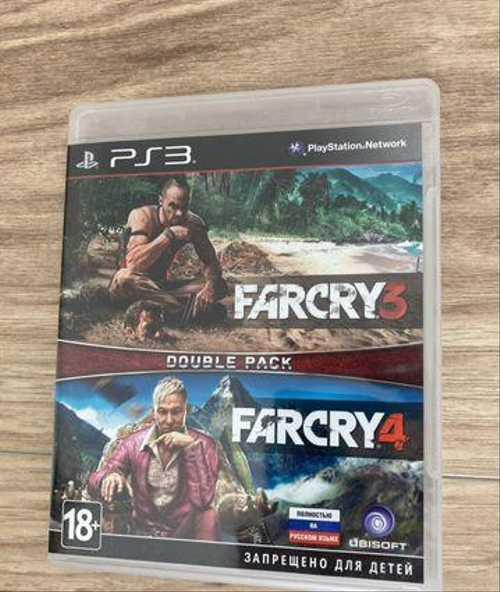 Far Cry 3 + Far Cry 4 для PS3