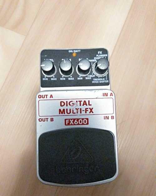 Гитарная педаль Behringer FX600 (multi-fx 600)