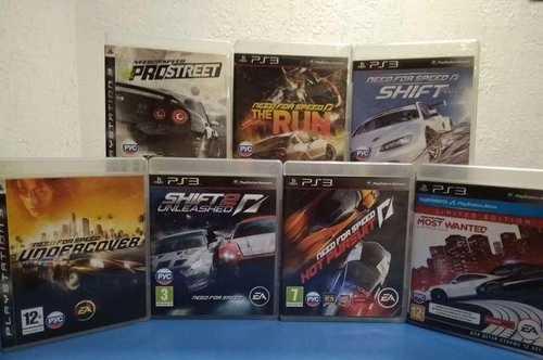 Ассортимент Need For Speed для PS3