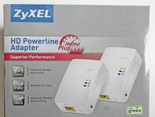 Zyxel PLA5205 (HD PowerLine) (LAN через сеть 220V)