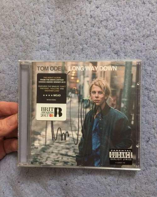 Tom Odell / Long Way Down диск с автографом