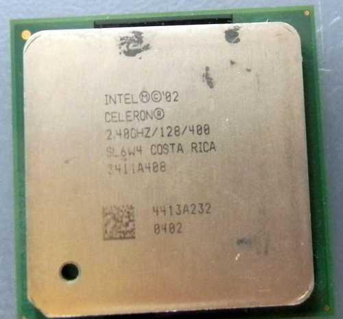 Intel Celeron 2.4GHZ/128/400