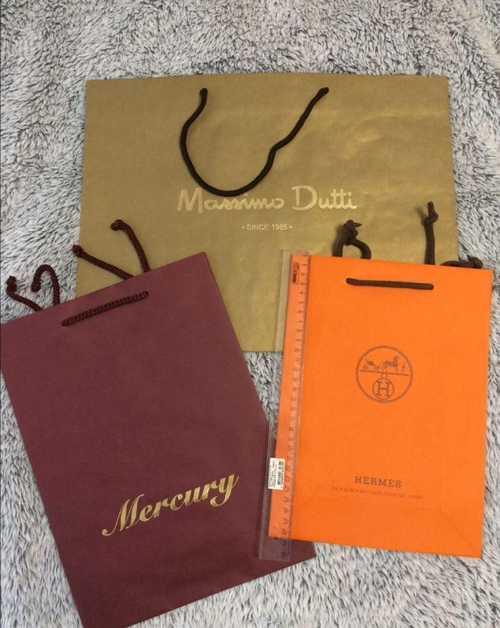 Пакеты Hermes, Massimo Dutti