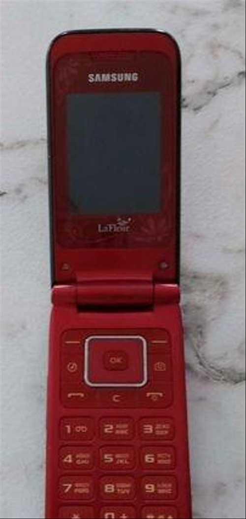 Телефон Samsung GT-E2530 La Fleur Red