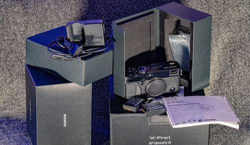 Беззеркальный фотоаппарат Fujifilm X-Pro1 в упаков