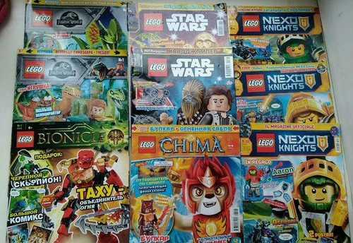 Журналы lego chima star wars