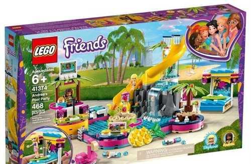 Lego Friends 41374 Вечеринка Андреа у бассейна Лег