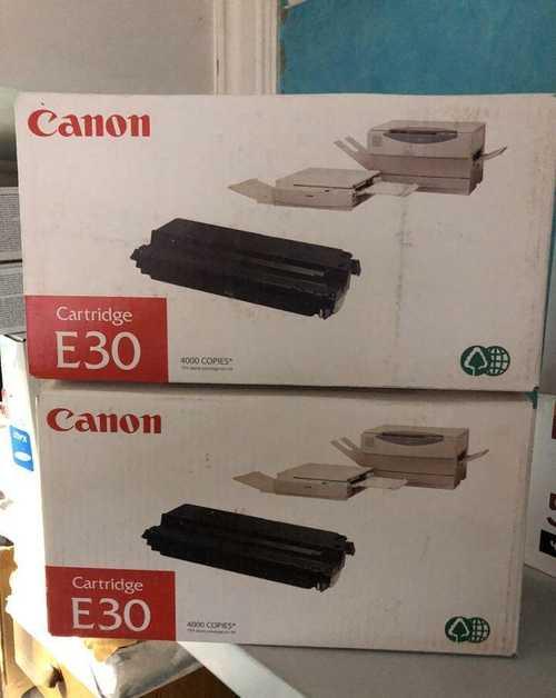 Картридж ориг E-30, для Canon FC108