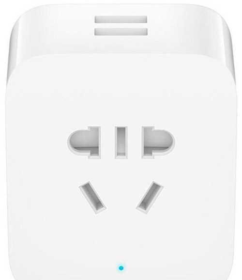 Умная WiFi розетка 2USB Xiaomi Plug Socket Pro 2.0