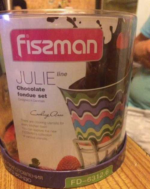 Новая Фондюшница для шоколада 6 предметов fissman
