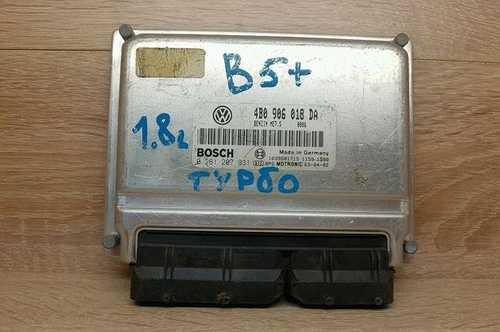 ЭБУ VW, Volkswagen PASSAT B5 1.8 T 0261206050 4B0906018B, Б/У BOSCH