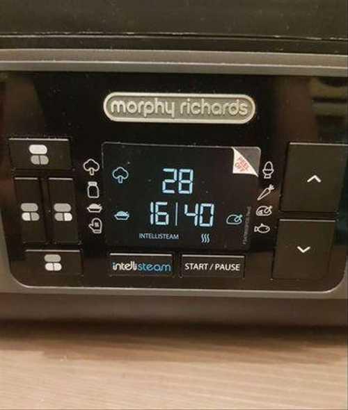 Пароварка Morphy Richards новая